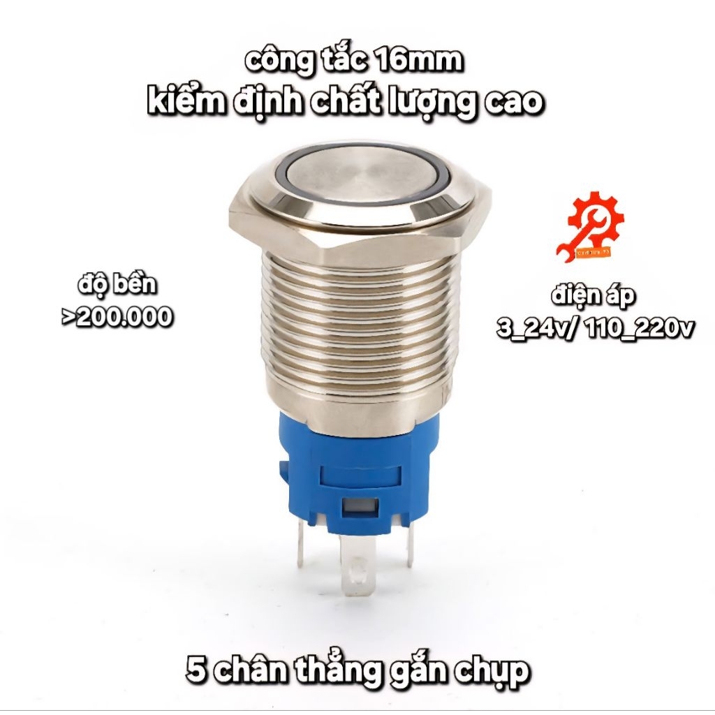 16mm switch with LED light f16 push button with IP66 waterproof LED ...
