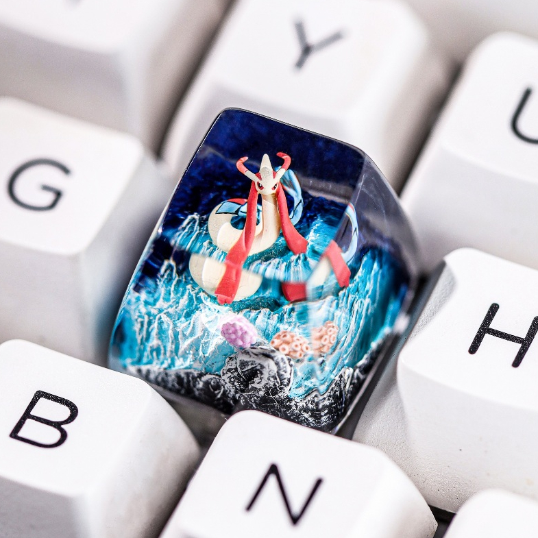 High quality handmade Pokemon keyboard buttons, Custom Pokemon keycap ...