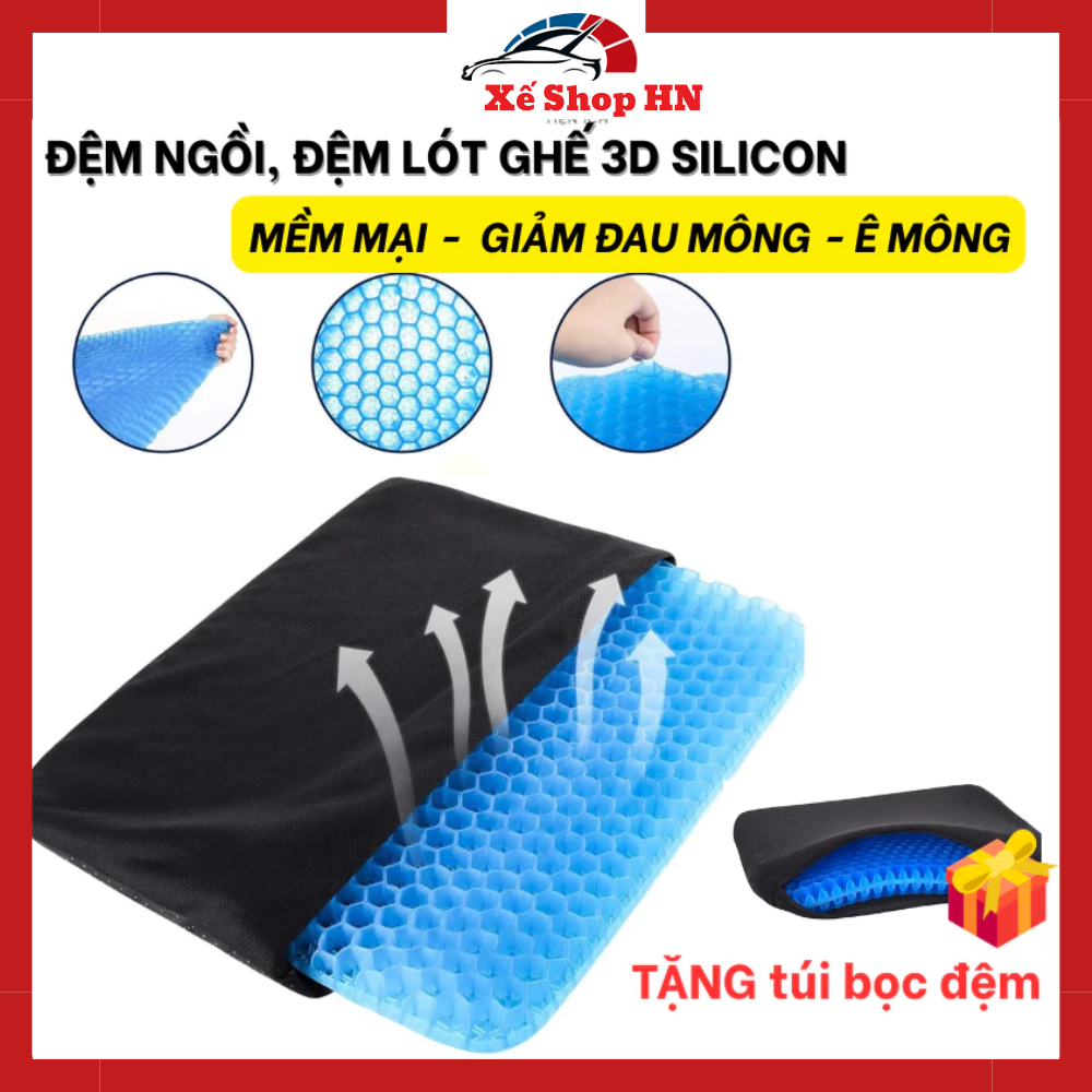High quality honeycomb silicone seat cushion, 3D breathable car seat ...