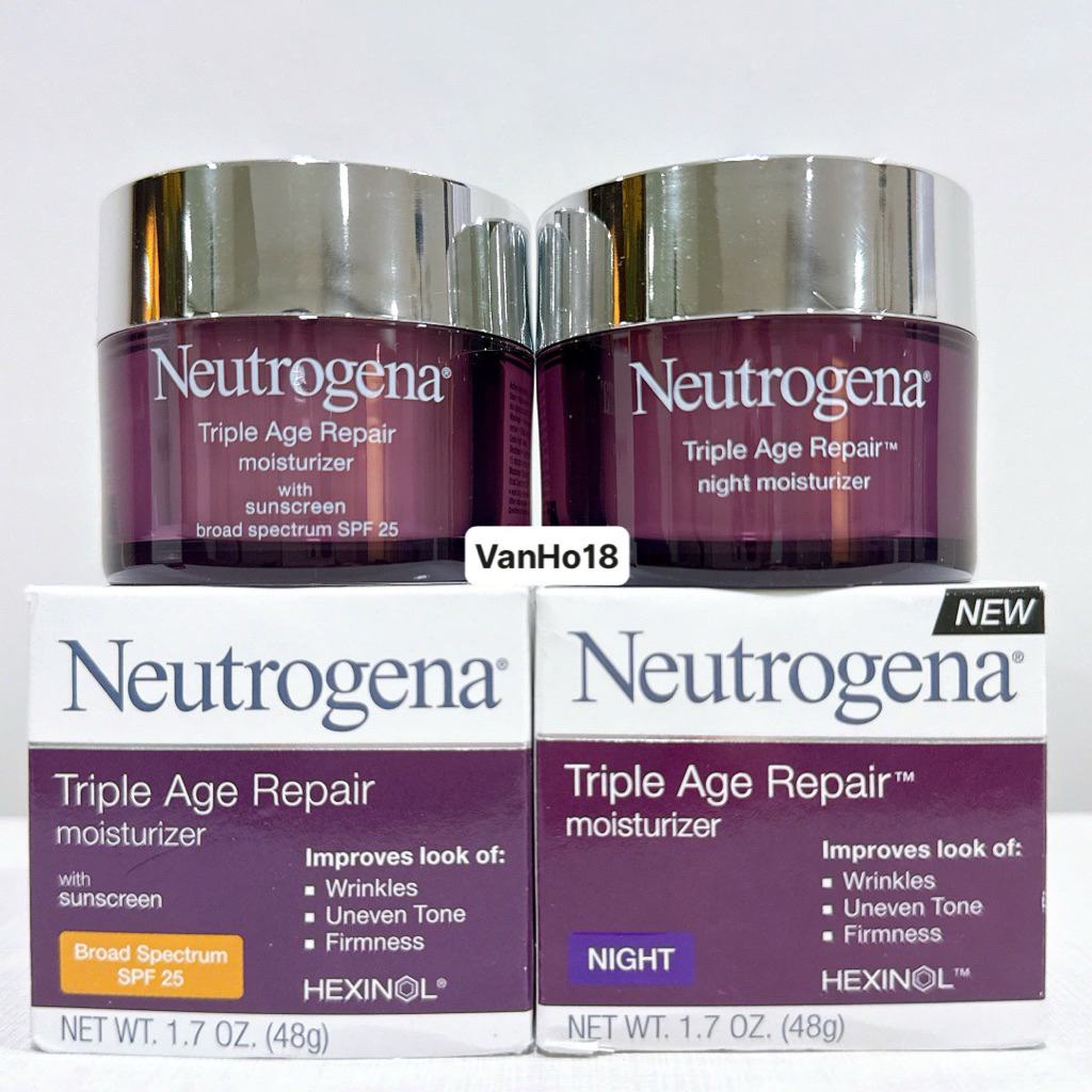 Neutrogena Triple Age Repair Moisturizer to reduce wrinkles and firm ...