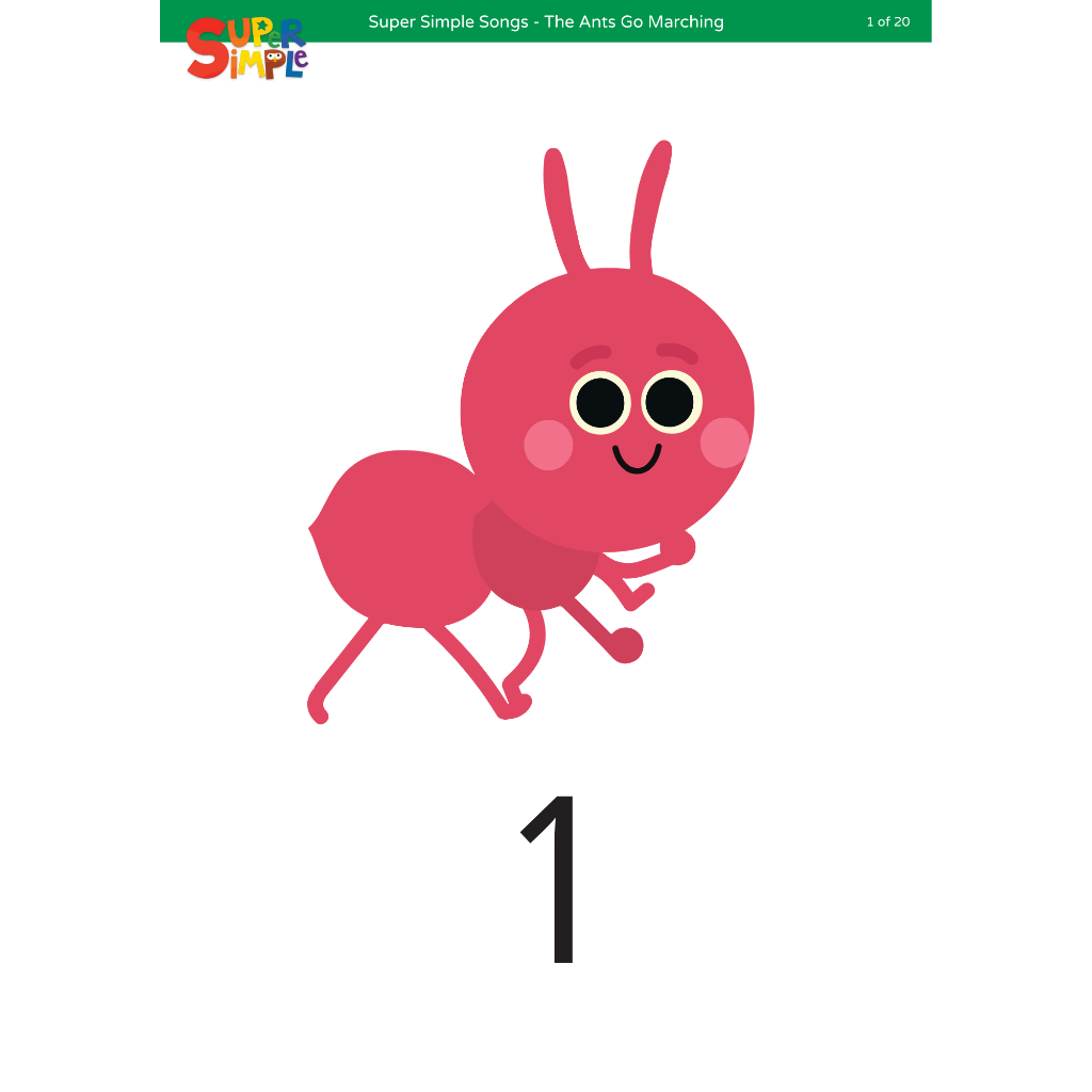 FC33 NUMBERS 1-20 laminated - 20 English vocabulary learning cards ...