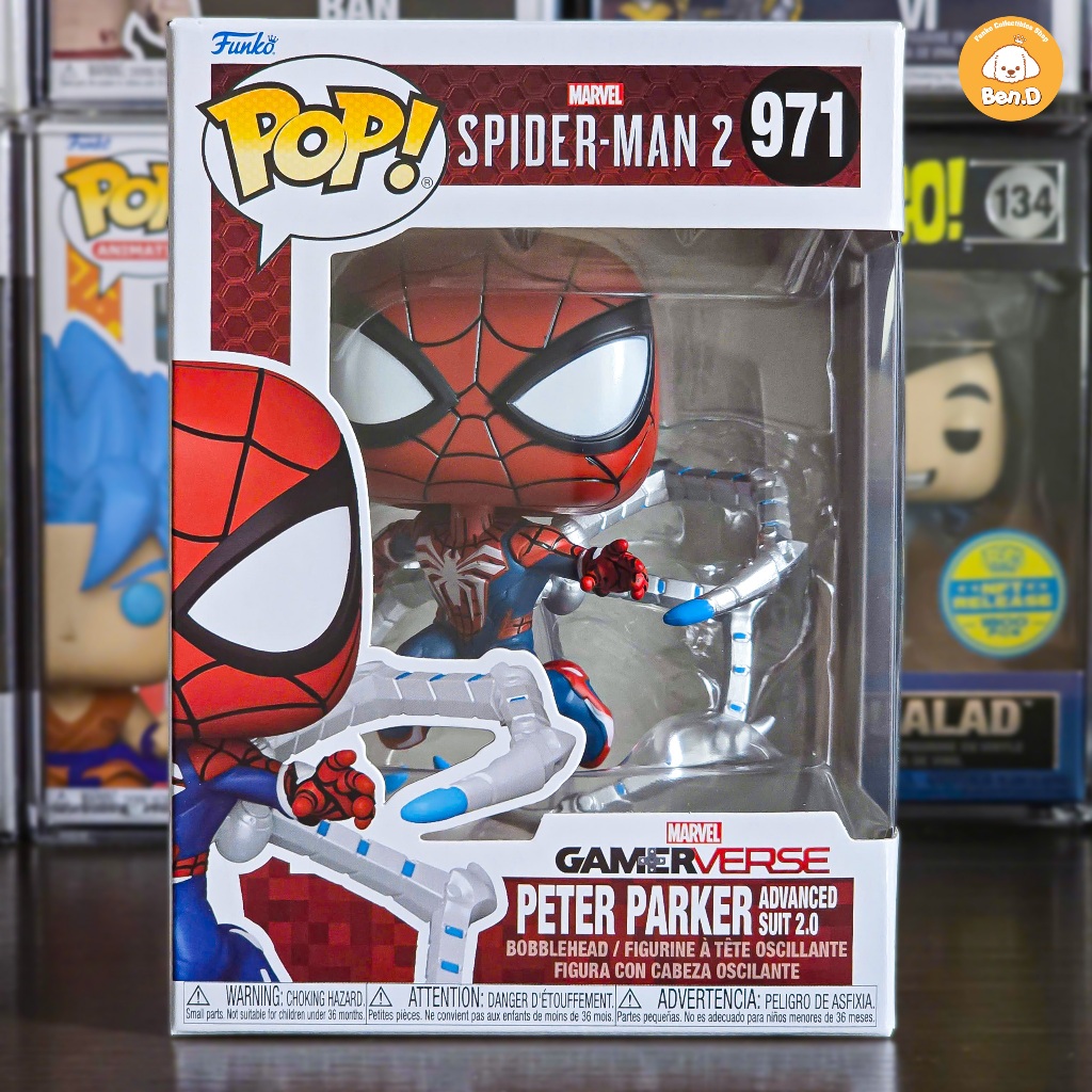 FUNKO POP! Fiko POP Figure! Games: Marvel's Spider-Man 2- Peter Parker ...