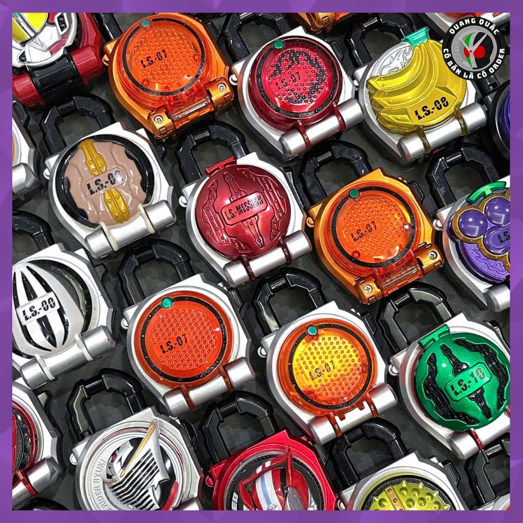 Genuine toy model DX Lockseed - Kachidoki & Kiwami - Kamen Rider Gaim ...