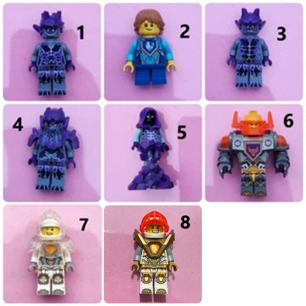 Nexo Knights Real Minifigures (Mini Nexo Real) | Shopee Philippines