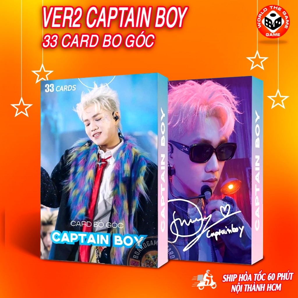 CAPTAIN BOY 33 Photos with signature - Rounded corner Card Photocard ...