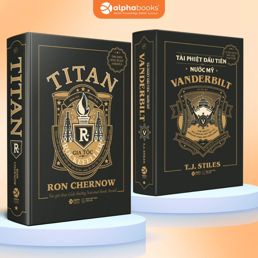 Book - Combo of American Creating Tycoons (Vanderbilt + Titan ...