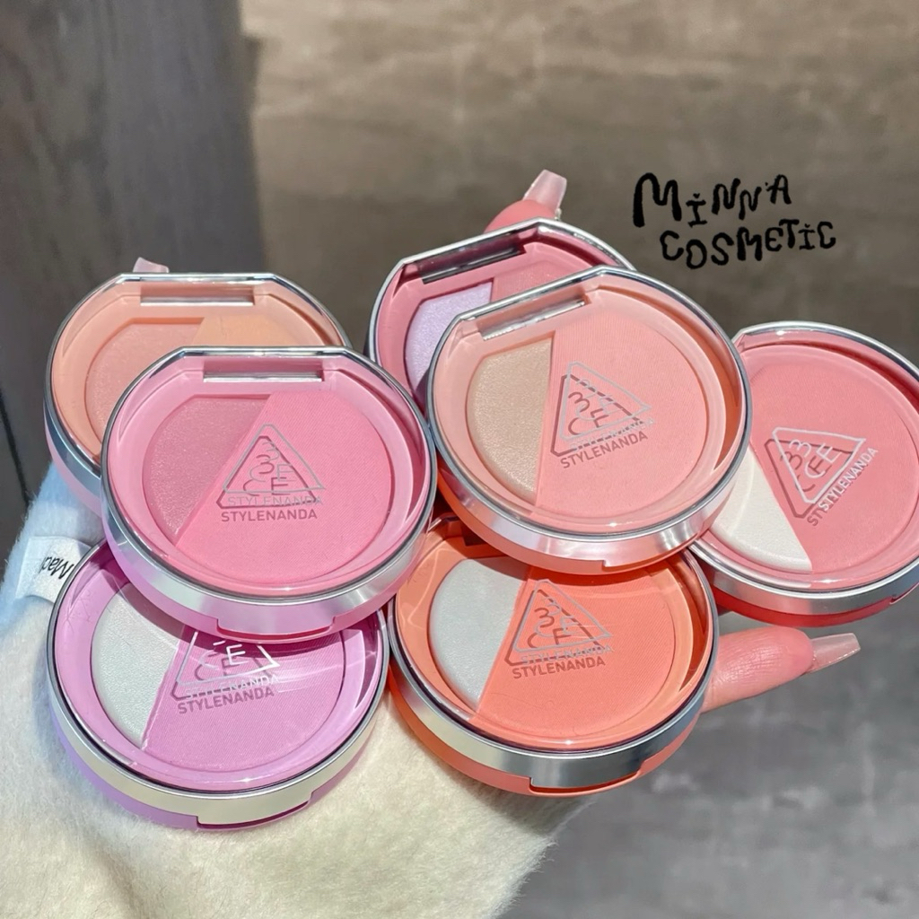 [3CE] 3CE Blush Lighter Matte Highlighter Minnacosmetics | Shopee ...