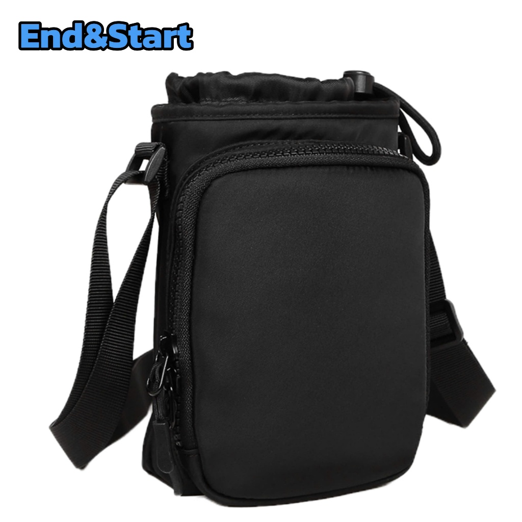 [ End&Start ]Men's and women's crossbody bag Made of lightweight, easy ...