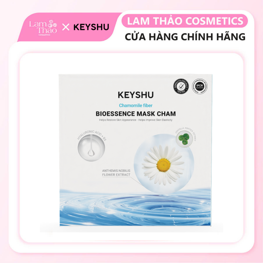 Keyshu Chamomile Fiber Bioessence Mask Cham | Shopee Philippines