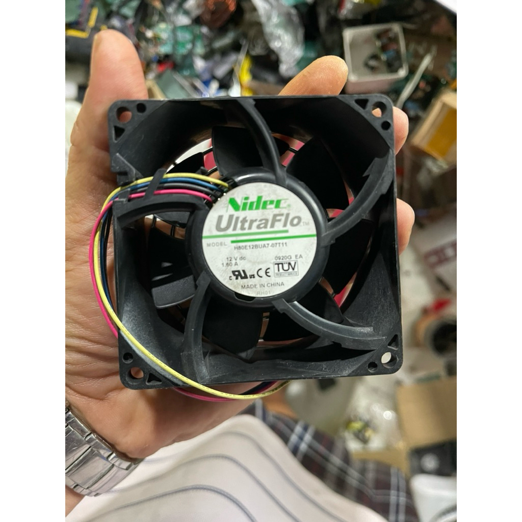 Fan 8x8cm 12V 1.6A-Nidec-Very Good-Disassemble | Shopee Philippines