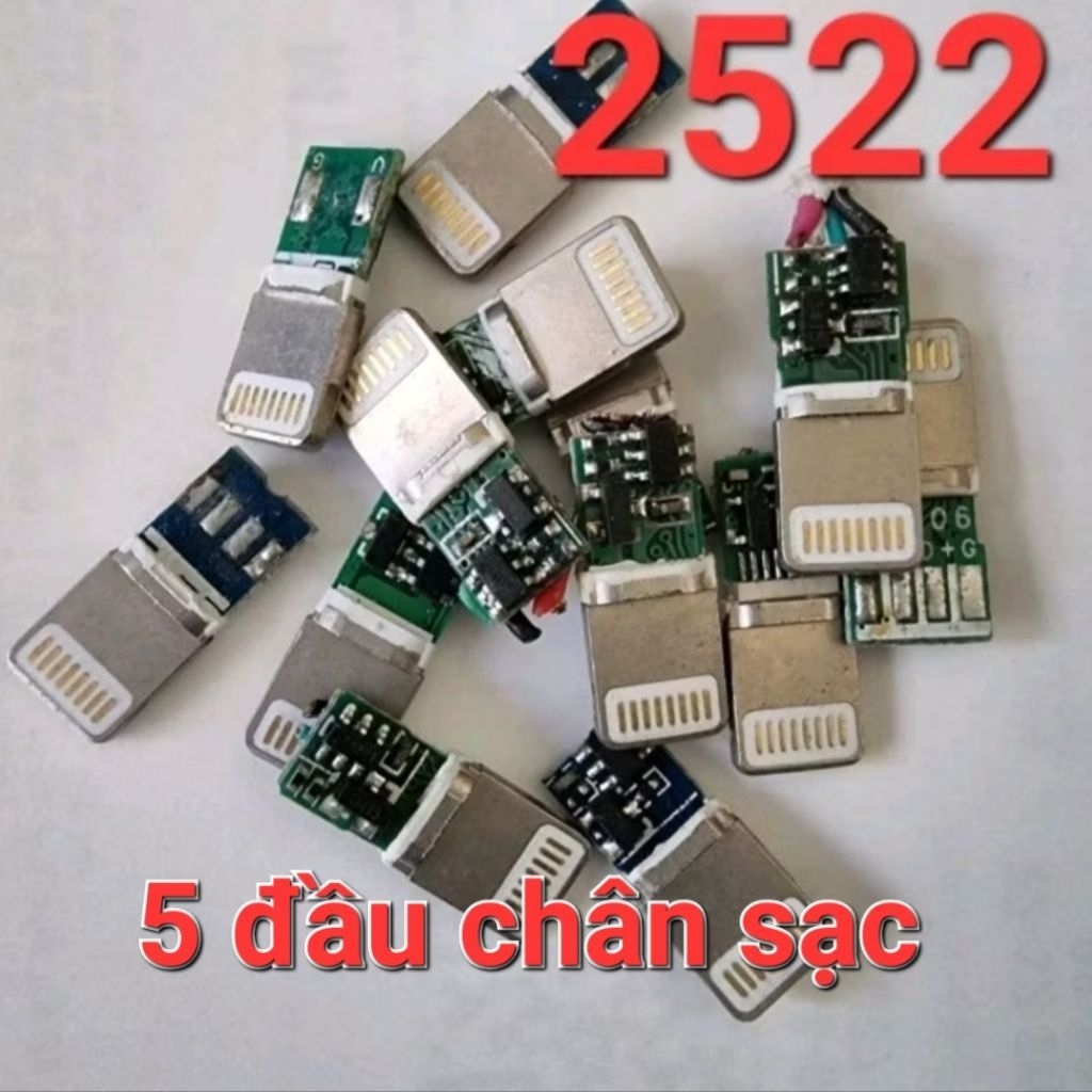 5 lightning charging pins (male heads) to test diy sources, old ...