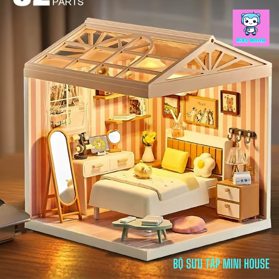 DIY Mini House Model Set – Creative Assembly Toys for Children & Adult ...