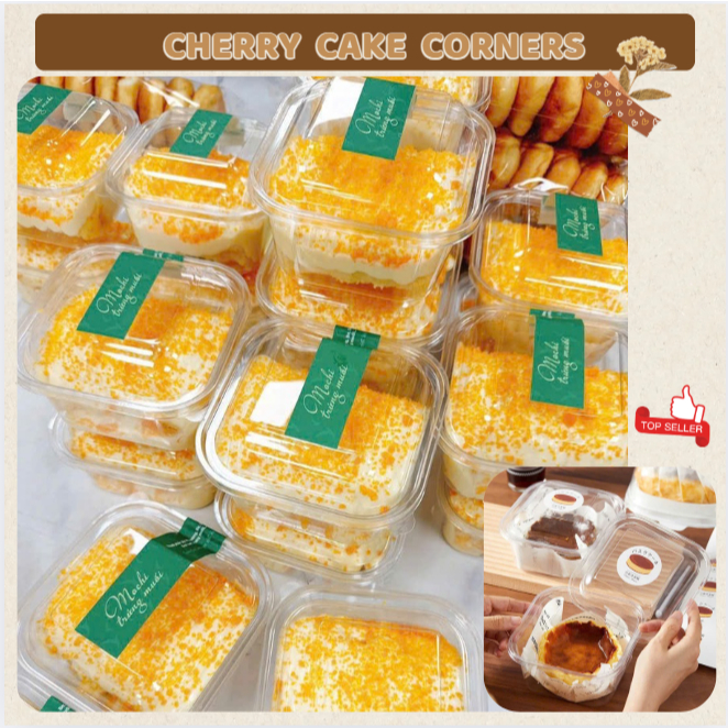 Plastic Box for Fuji Cadé Sponge, Burnt Cheese Cake, Honeycomb Charcoal ...