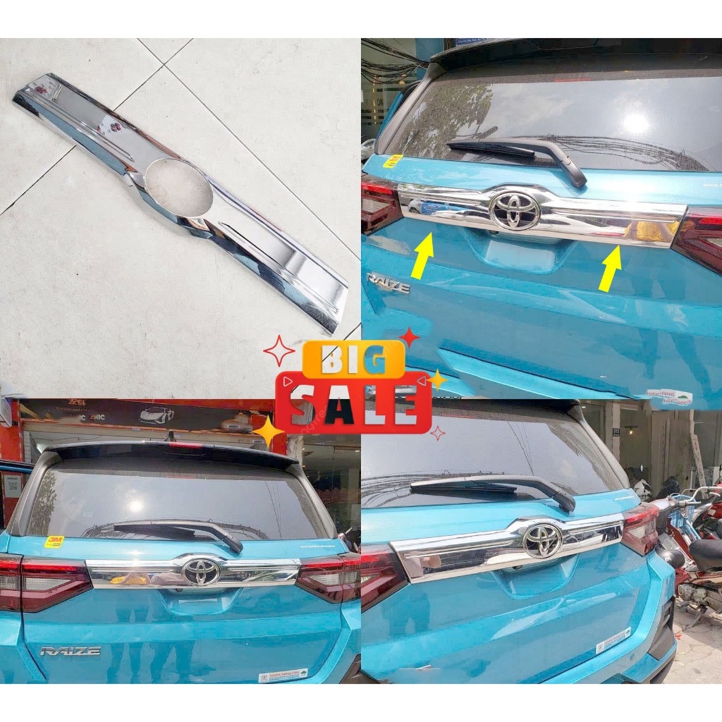 Raize 2022 2023 2024 2025 Trunk Trim - Toyota Raize Rear Trunk ...