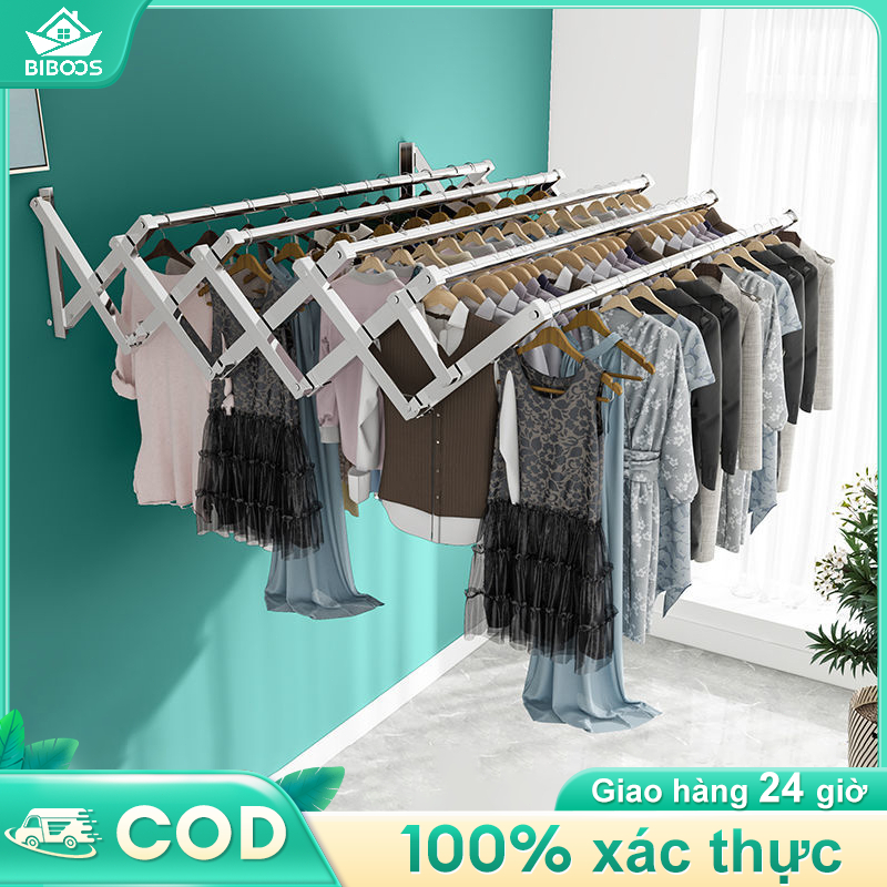 Smart drying rack, wall-mounted clothes drying rack, folding clothes ...