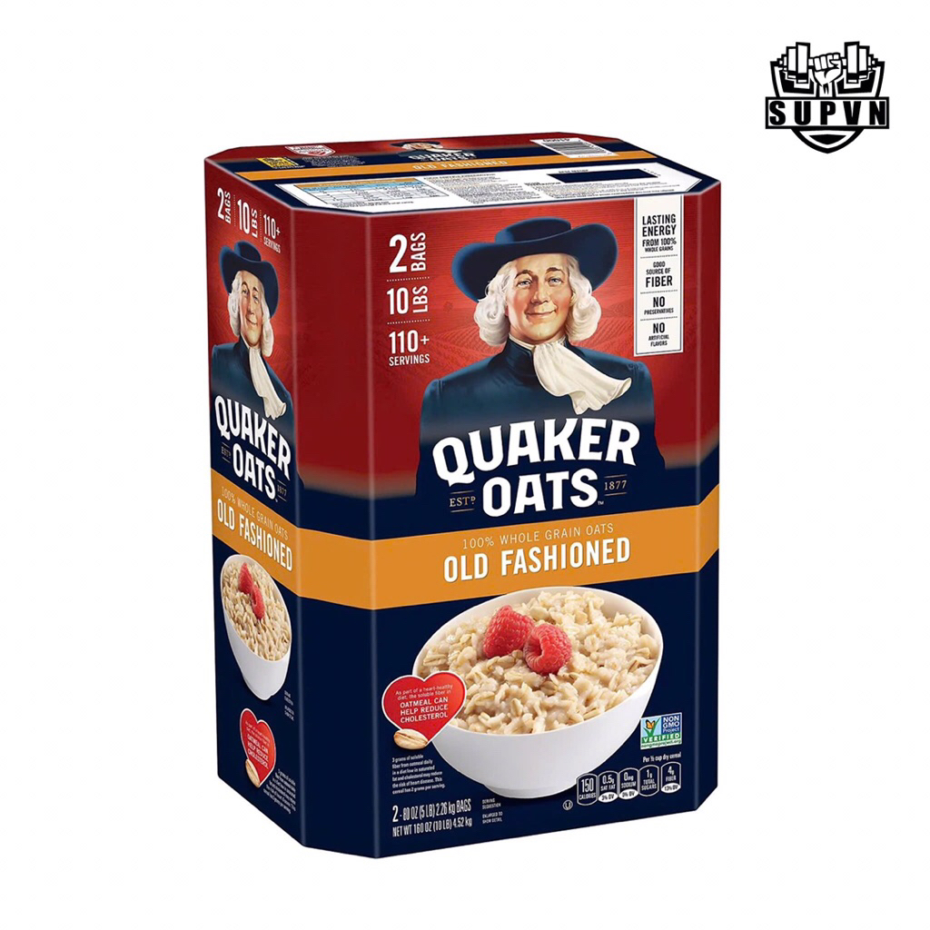 Quaker Oat USA 4,52kg Flat Rolled (Old Fashioned) | Shopee Philippines