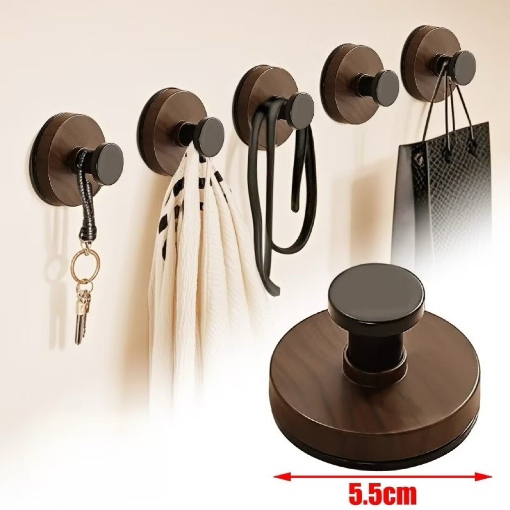 Vacuum Wood Grain Hanger, Super Sticky Wall Hanger | Shopee Philippines