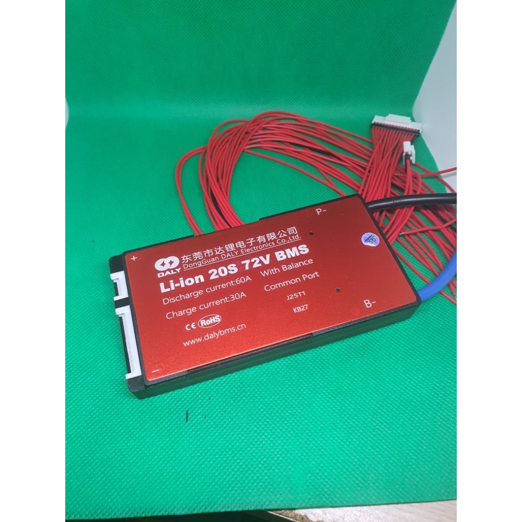 BMS protection circuit 72V 20S 60A for DALY Genuine 3.7V Lion battery ...