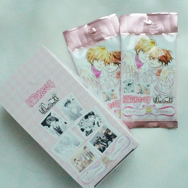 [Genuine] Pack of 3 Ouran High School Host Club character pola cards ...