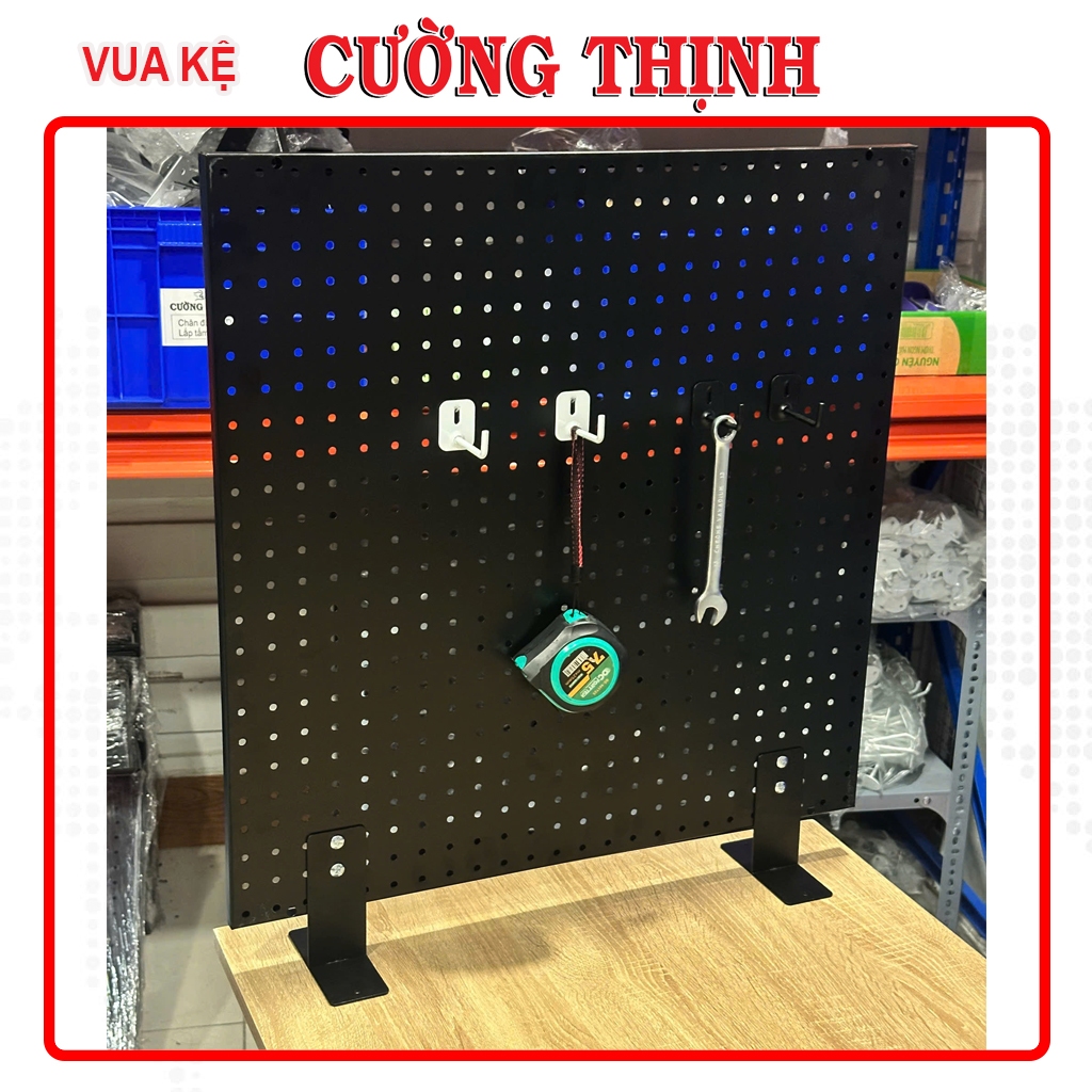 [Multiple Sizes]Combo Pegboard hole board with stand for desk decor ...