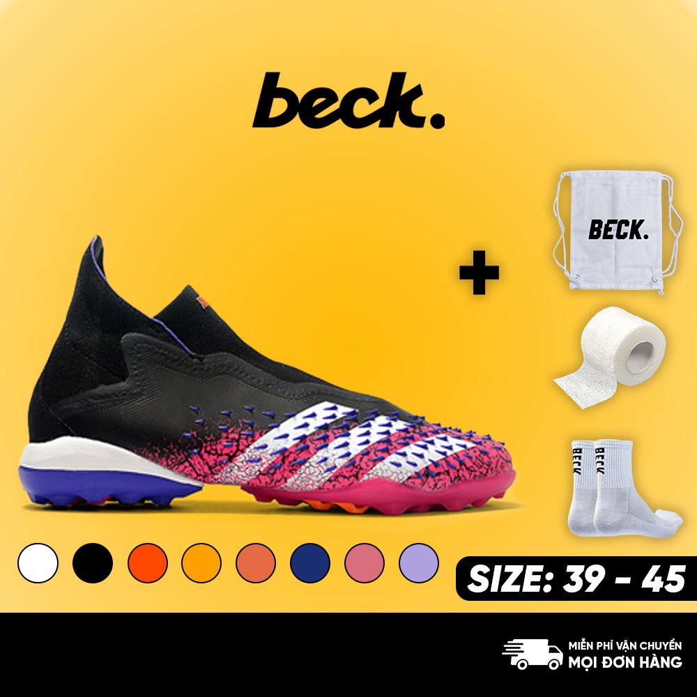 Predator Freak+ SOCCER BECK Wireless High-Top Football Boots, TF Spikes, Grip, Assorted Colors ...