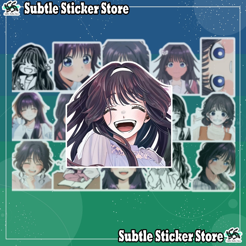 [Kaoru Hana wa Rin to Saku] - Set of 10/15 Sticker Kaoruko Waguri ...