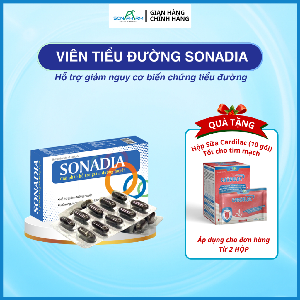 [GENUINE PRODUCT - FAR DATE] SONADIA - Supports reducing blood sugar ...