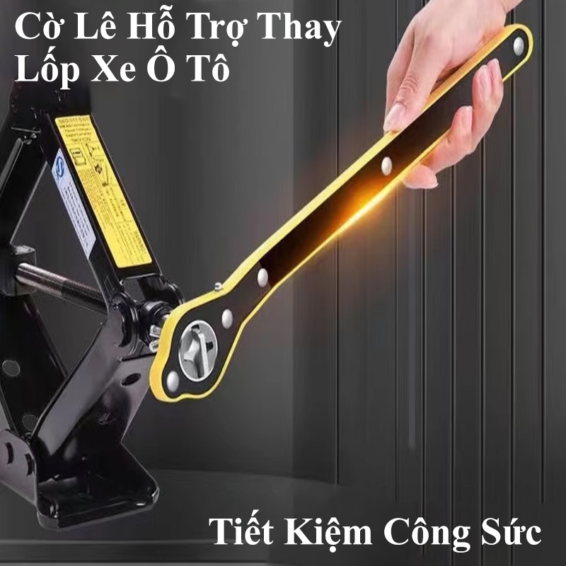 OSIDEN car chassis jack crank, 360-degree rotating ratchet power wrench ...