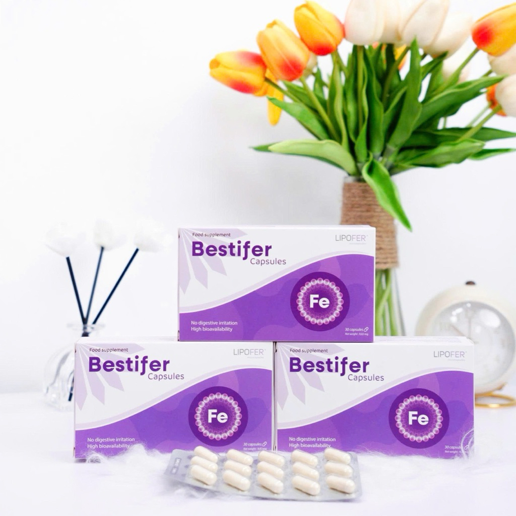 Bestifer Capsules iron supplement Box of 30 tablets - Supports ...