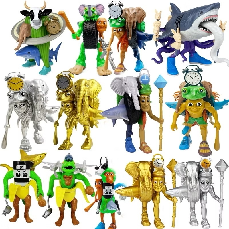 Brainrot 3D model tosssing sahur, Tralalero, SUPER POWERFUL combination ...