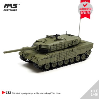 [NAS] Assembly model of Ukraine Leopard 2A4V 1/48 tank, Ukraine Leopard ...