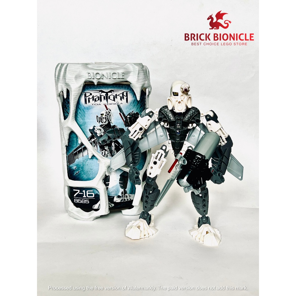 VINTAGE BIONICLE - BIONICLE PHANTOKA TOY - 8685 Toa Kopaka | Shopee ...