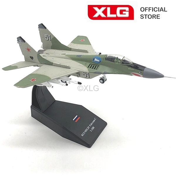 Russian military Aircraft MIG-29 military Aircraft Fighter 1:100 scale ...