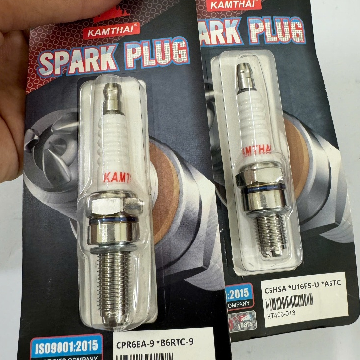 Genuine King Thai Spark Plugs for All Motorcycle Models, Full Long Legs ...