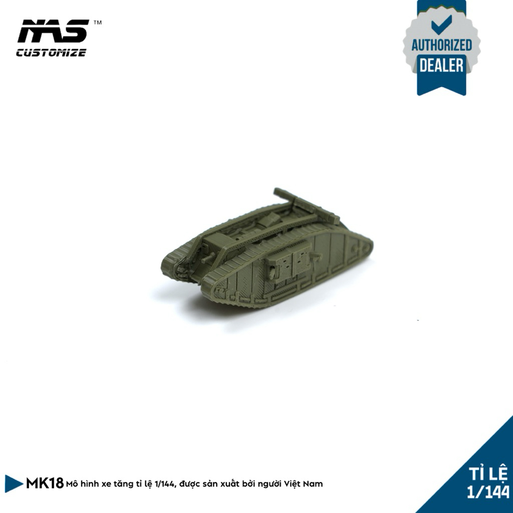 [NAS] Mark IV tank keychain model, scale 1:144, military model of Mark ...