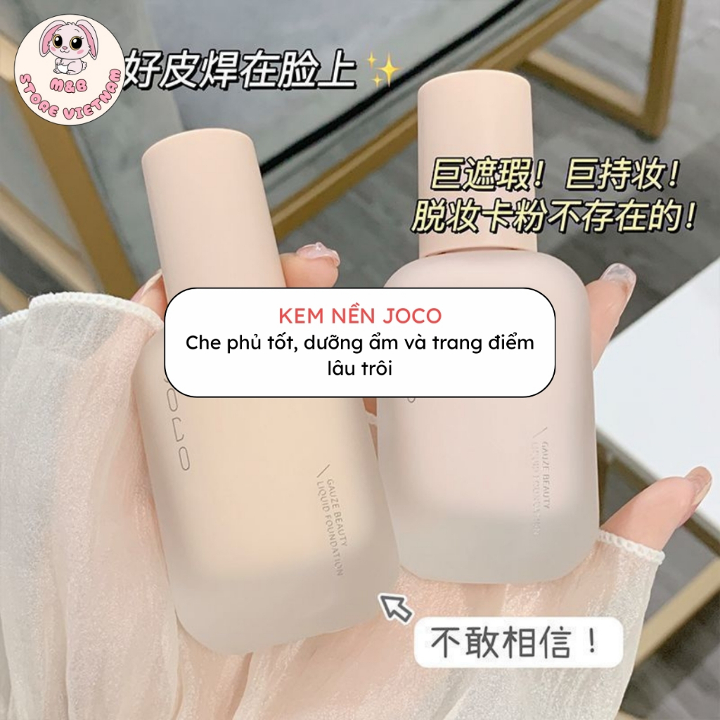 JOCO Foundation 40ml Oil Control Concealer Creates PERFECT MAKE UP ...
