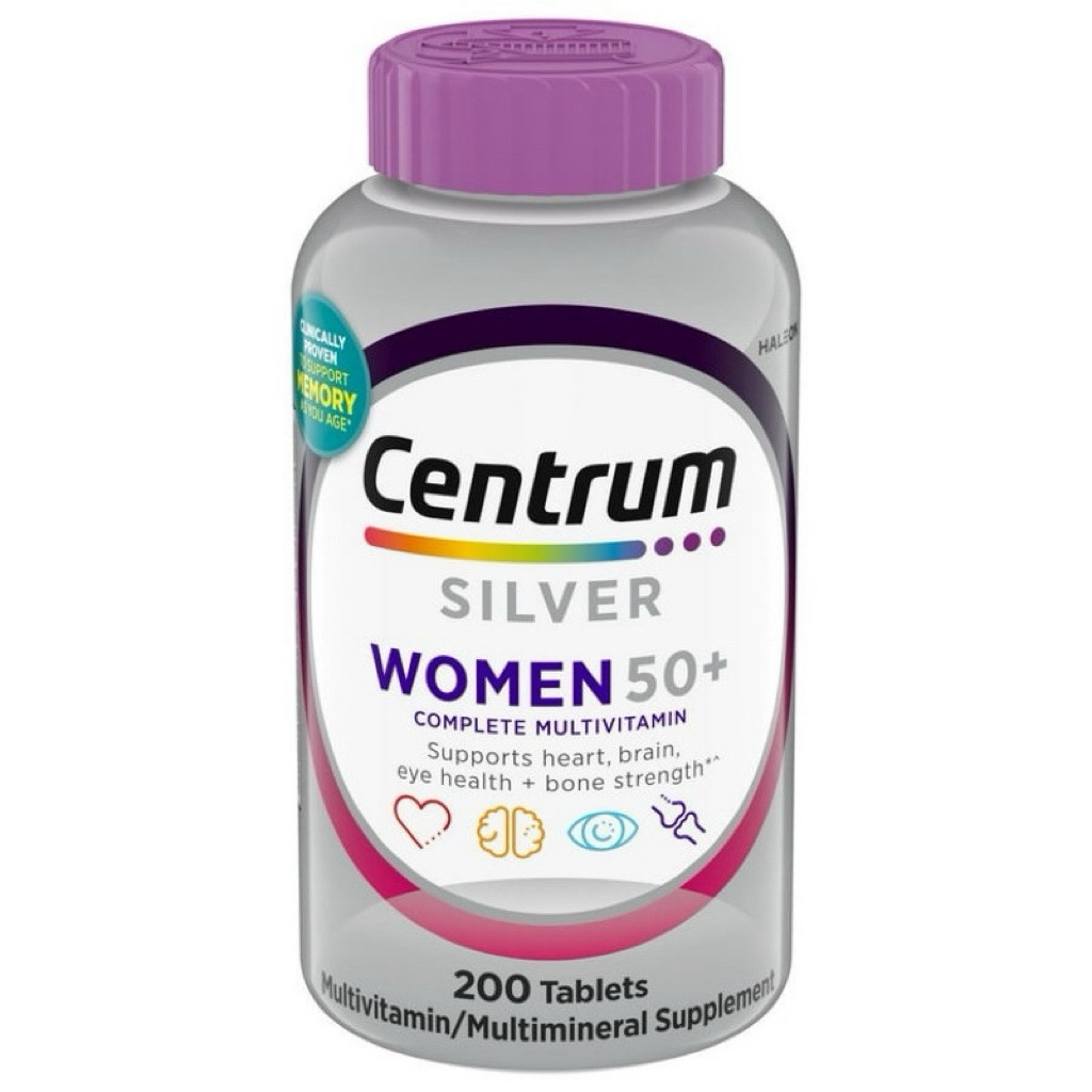 Multivitamins for Women over 50 years old Centrum Silver Women 50 ...