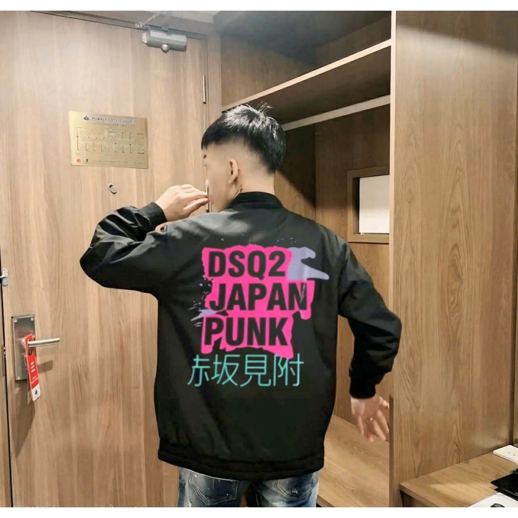 HOT Jacket Bomber Dsquared2 JP Punk Pink Genuine Product 2 Layers ...
