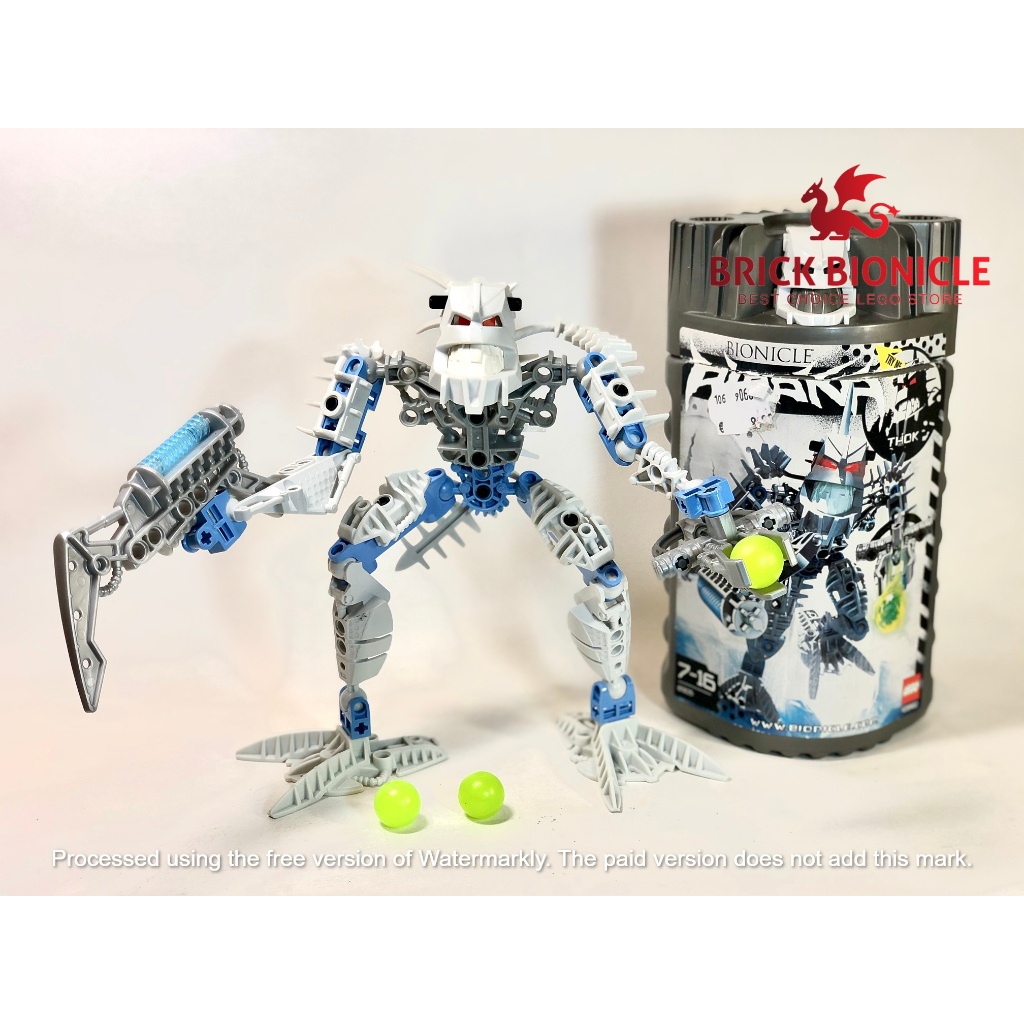 VINTAGE BIONICLE - BIONICLE PIRAKA ASSEMBLY TOY - 8905 Thok | Shopee ...