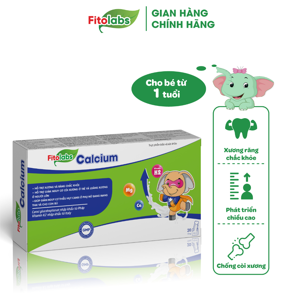 Organic Calcium for Babies Calcium FITOLABS Helps Strong Bones and ...