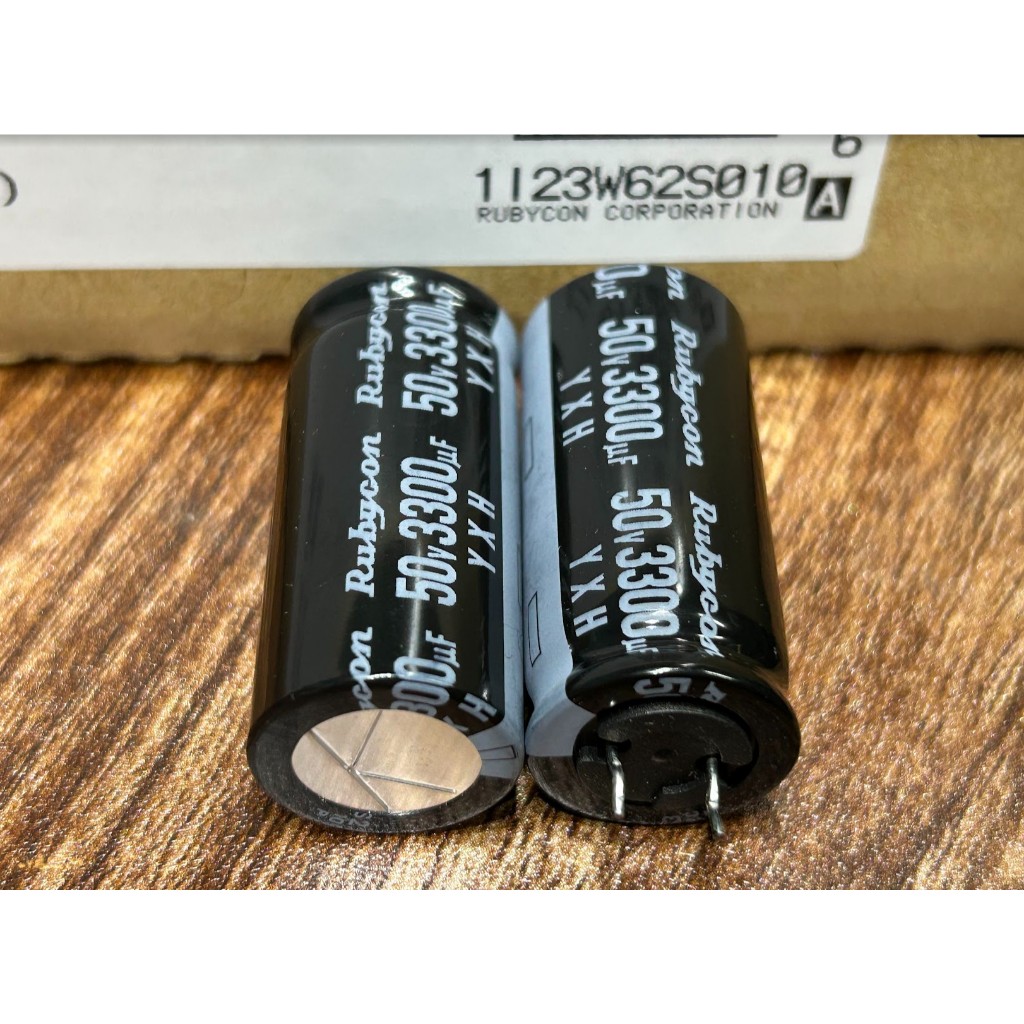 3300uF 50V Rubycon YXH Capacitor 18mm x 40mm | Shopee Philippines