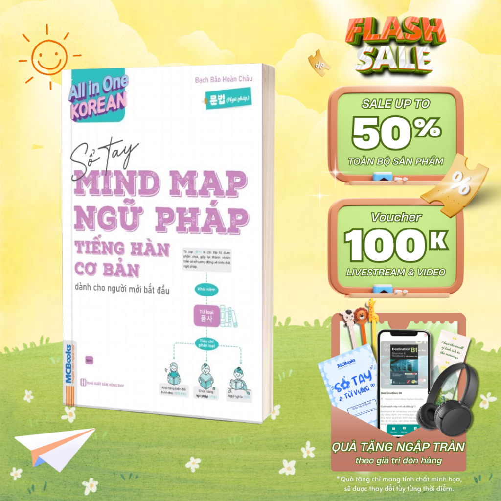 Book - All In One Korean - Mind Map Basic Korean Grammar Handbook for ...