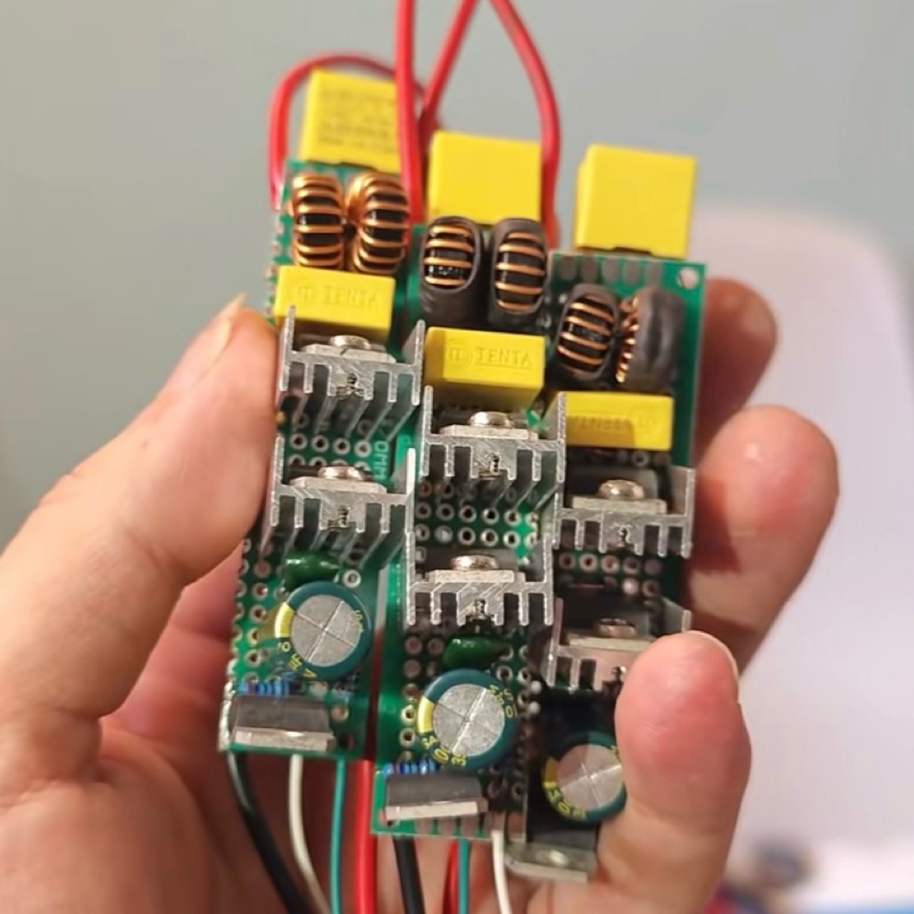 ZVS circuit + toroidal transformer to make pulse welding torch ...