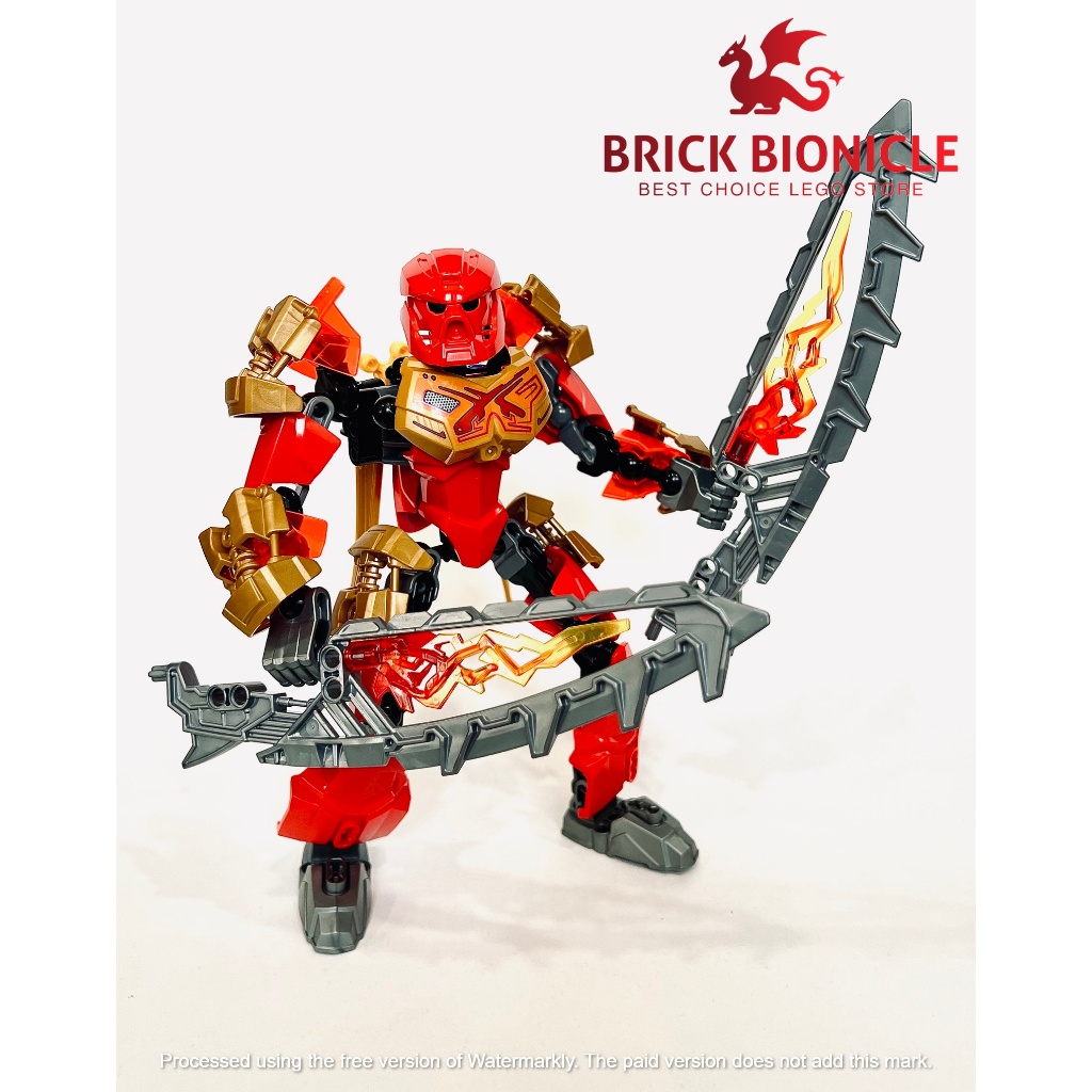 LEGO BIONICLE VINTAGE - BIONICLE GEN 2 ASSEMBLY TOY - 70787 TAHU MASTER ...