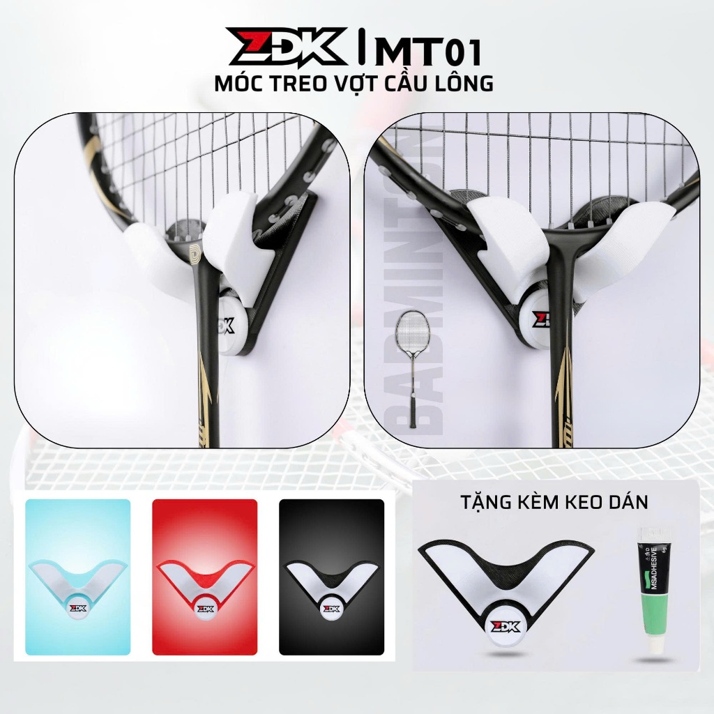 ZDK MT01 Super durable and beautiful monolithic 3D printed badminton ...