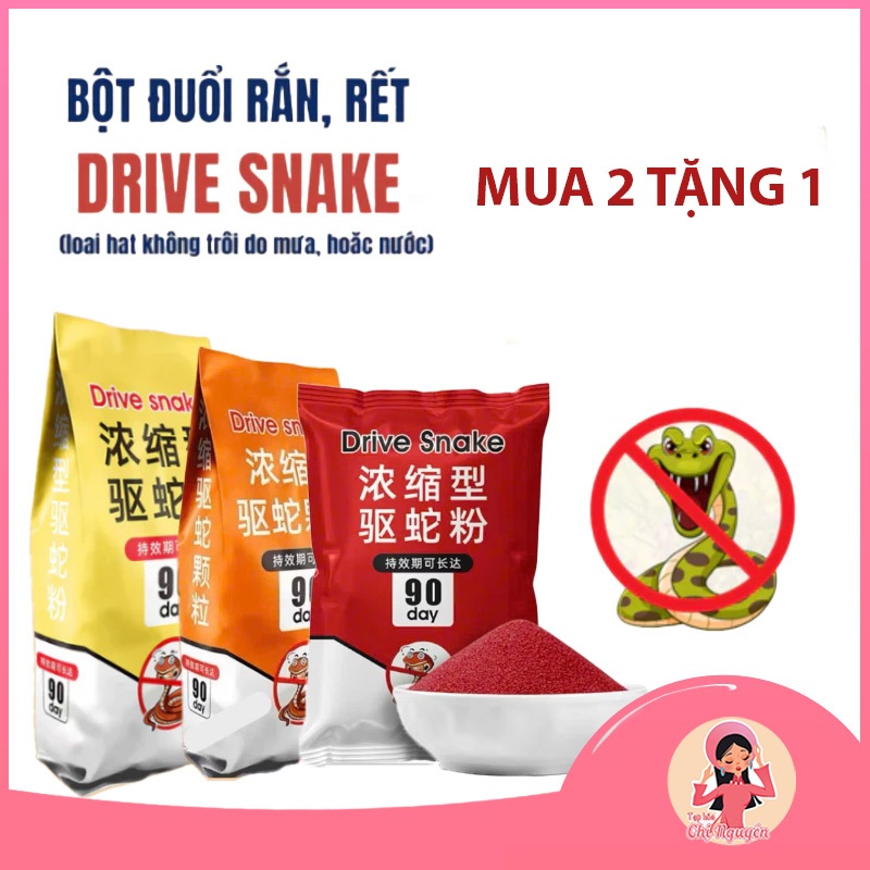 [BUY 2 GET 1 FREE]DRiVE SNAKE SNAKE Repellent Powder 500g - Effective ...