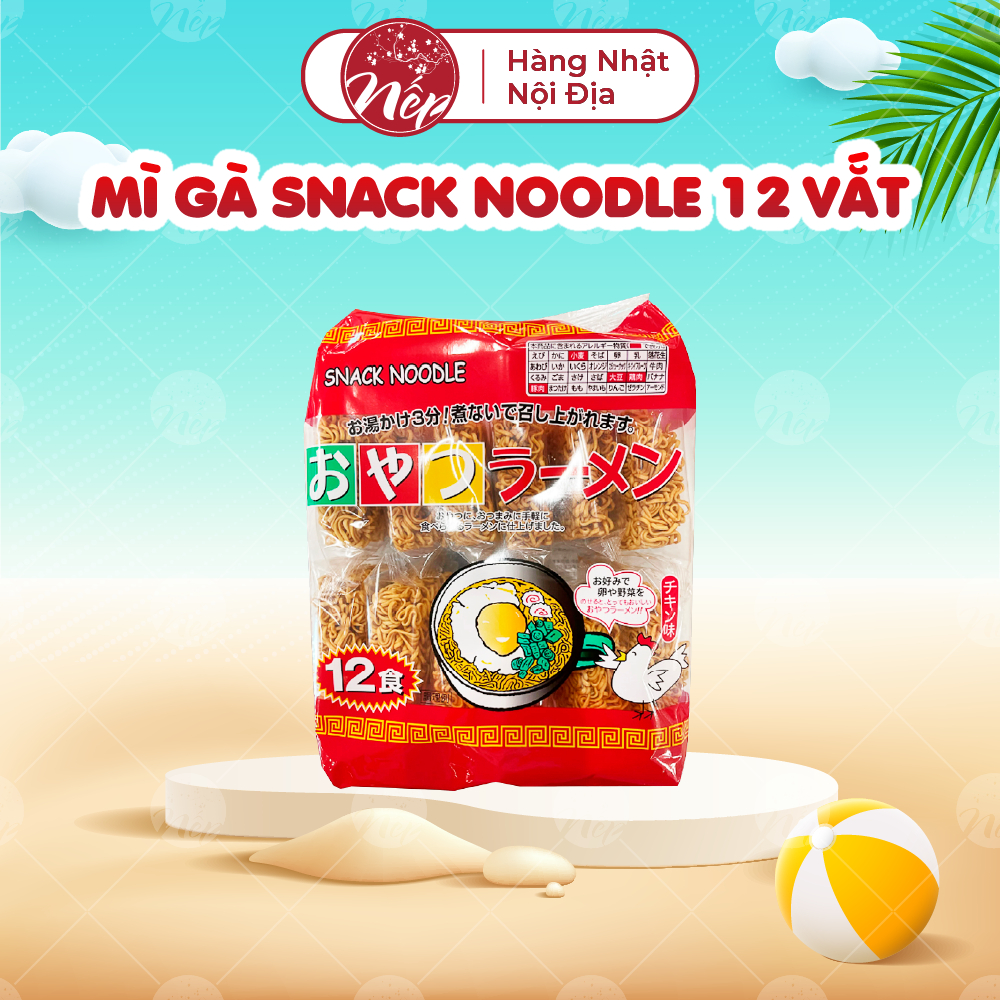 Japanese Snack Noodle Chicken Noodles 12 pieces 16 pieces - nepshop1 ...