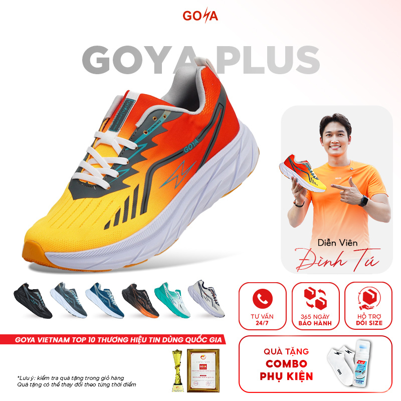GOYA PLUS men's and women's running sneakers 2025 TK - Soft, breathable, anti-slip | Shopee ...
