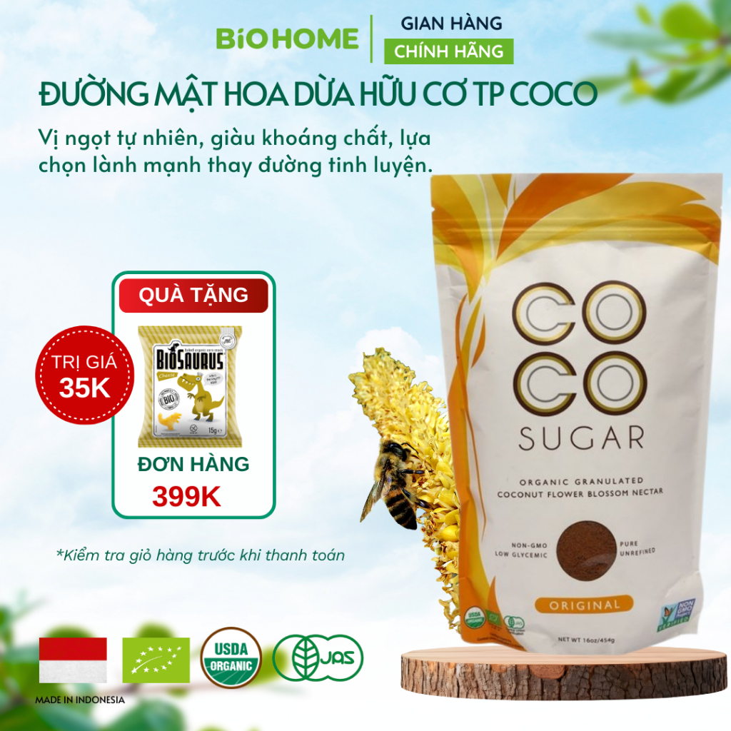 PT COCO SUGAR Organic Coconut Nectar SUGAR 454g | Shopee Philippines