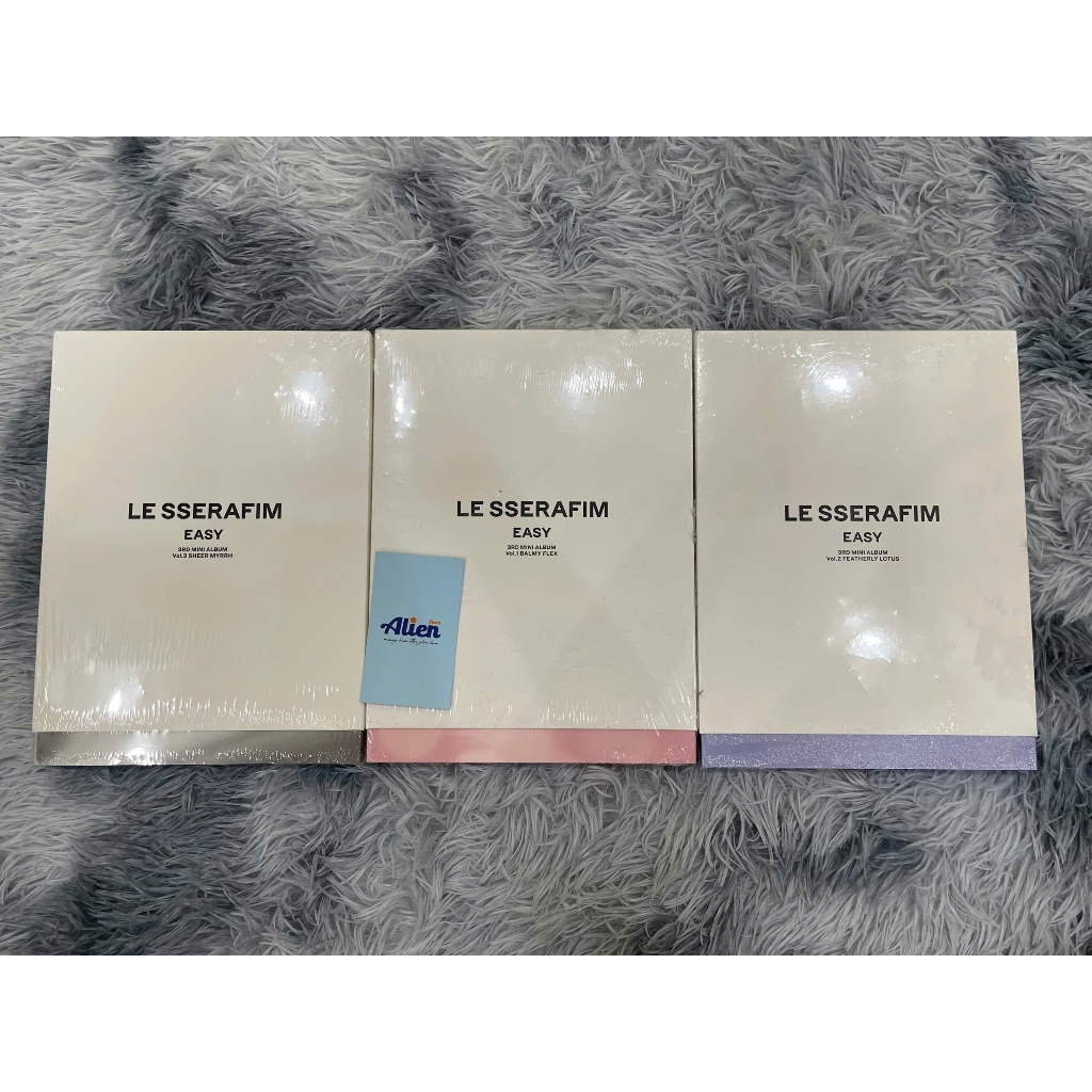 LE SSERAFIM 3rd mini album - "EASY" | Shopee Philippines